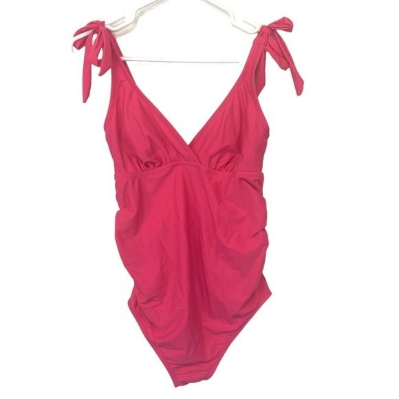 Isabel Maternity by Ingrid & Isabel | Swim | Isabel Maternity Pink One ...